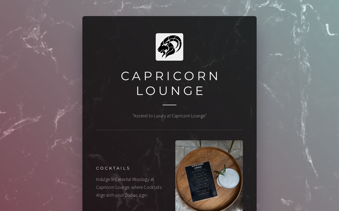 Capricorn Lounge and Bar